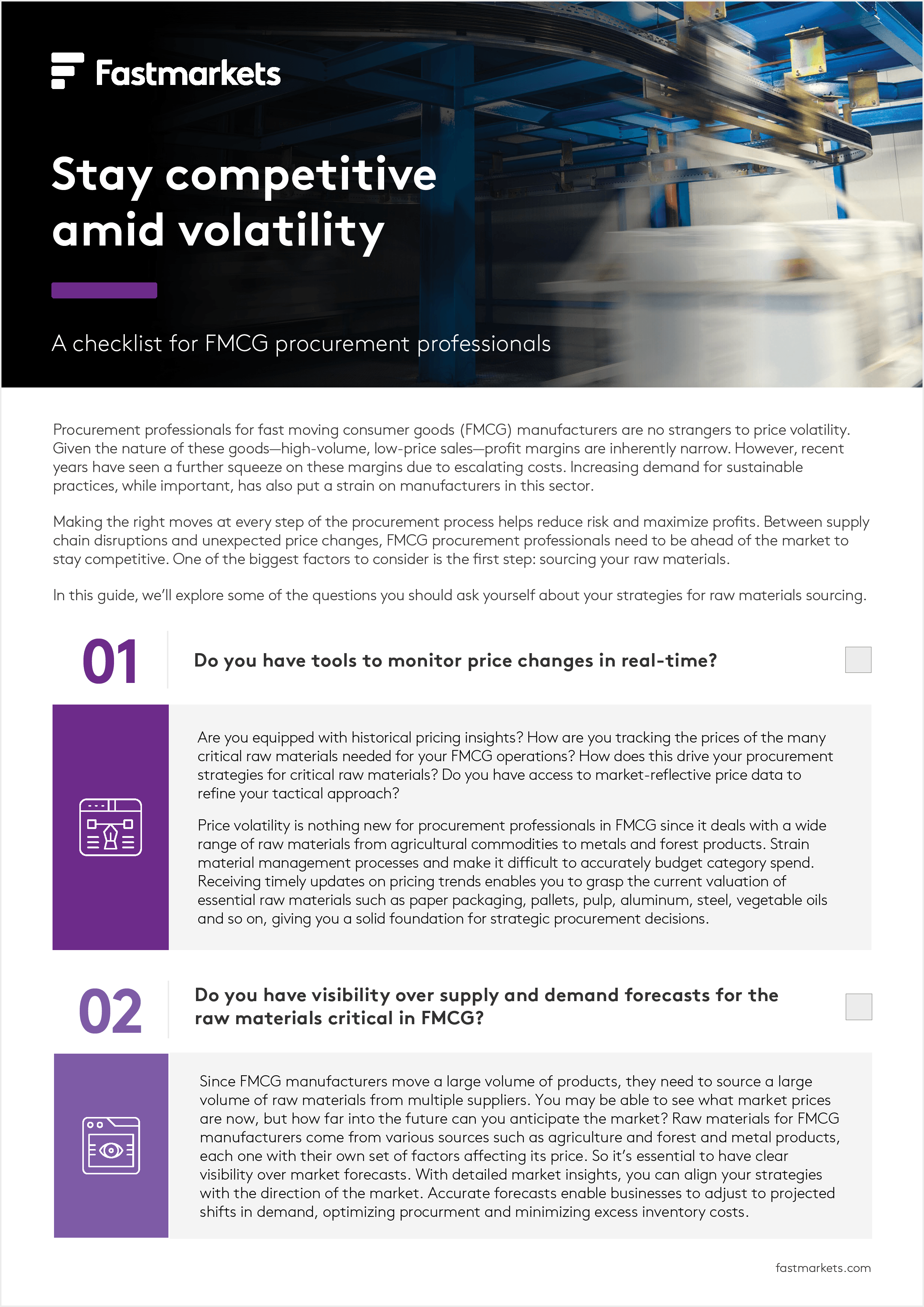 Fast-moving consumer goods resource hub - Fastmarkets